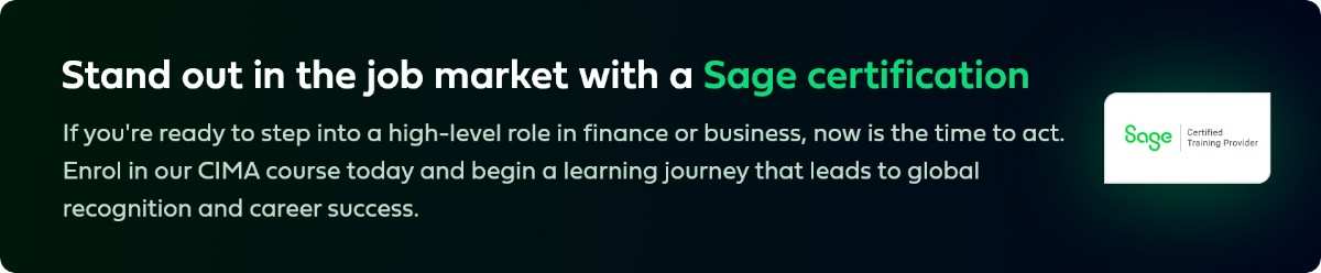 Sage Qualification & Certification Training Courses Online | e-Careers